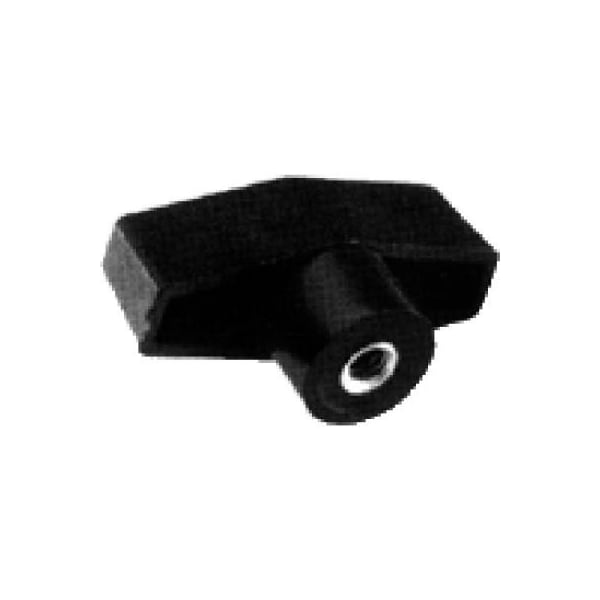 J.W. Winco J.W. Winco TH Polypropylene W/Brass Insert T-Bar Knob Tapped mm Diameter 63.5mm ...